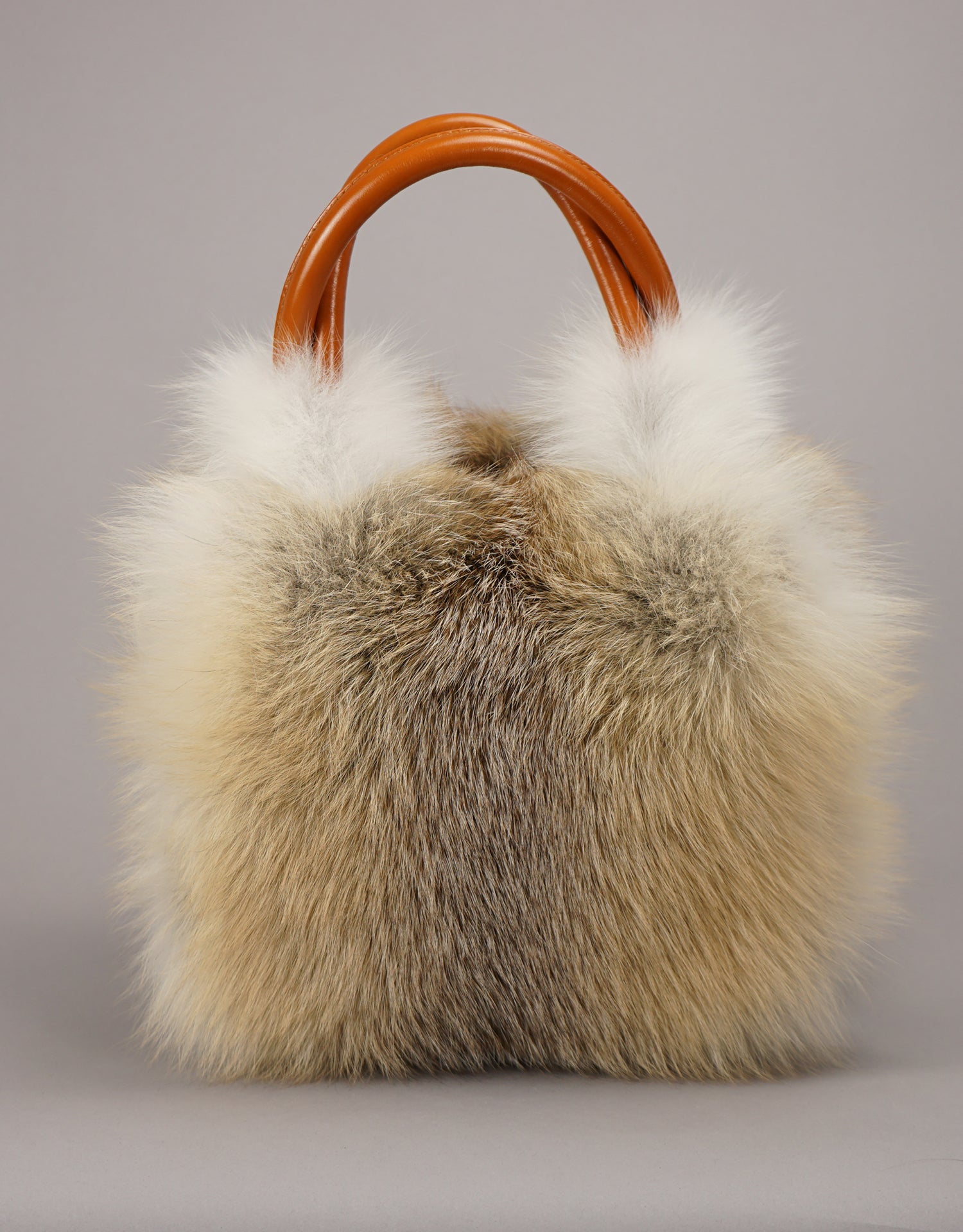 Double Handled Fox Bag - Golden Island - Snowflake