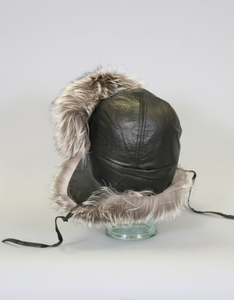 Fur RCMP Hat-Silver - Snowflake