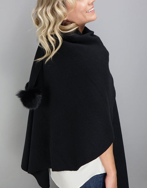 Loop "Pull Thru" Wrap - Black - Snowflake